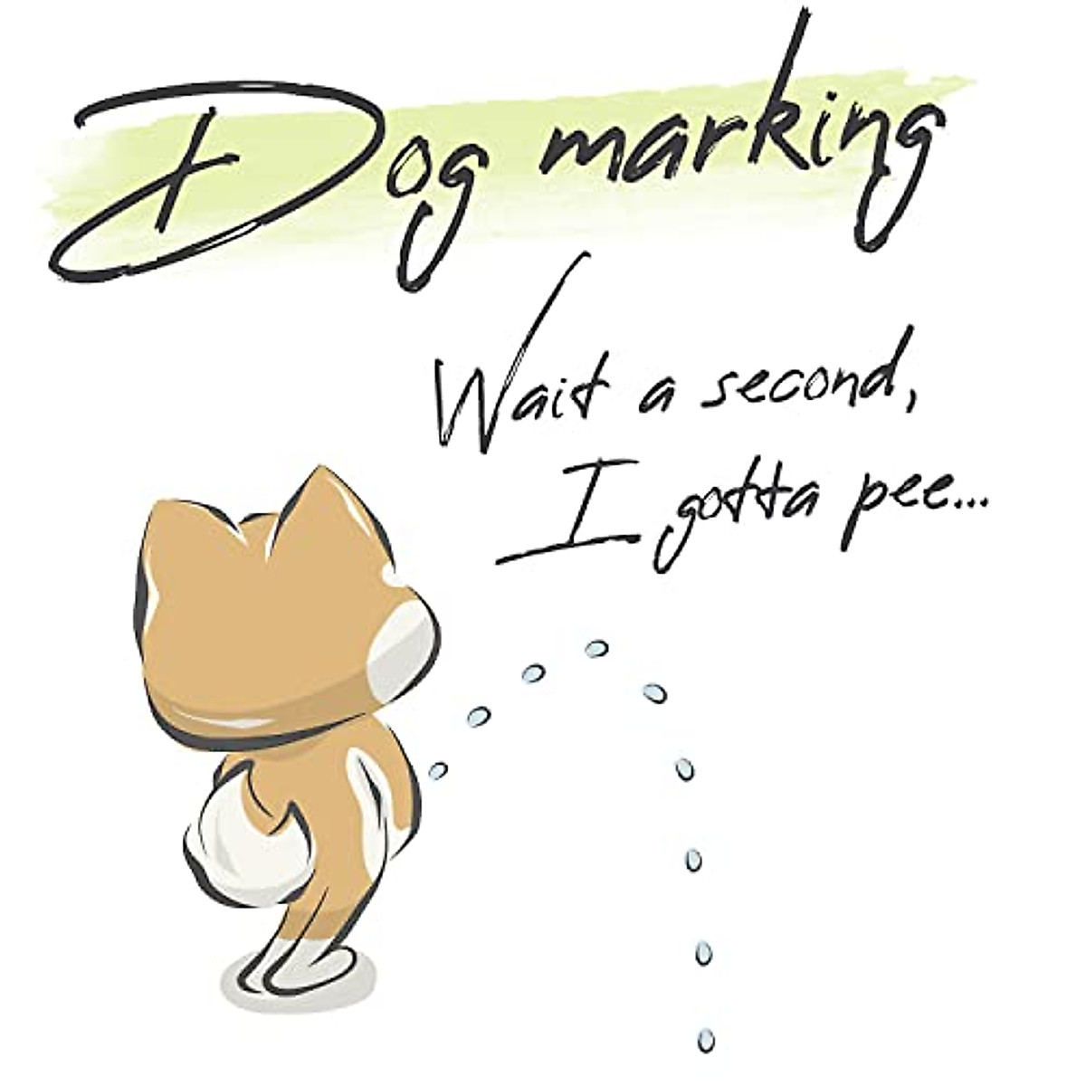 WICKEDPUP Dog Diaper Liners Booster Pads for Male and Female Dogs, 100ct | Disposable Doggie Diaper Inserts fit Most Reusable Pet Belly Bands, Cover Wraps, and Washable Period Panties