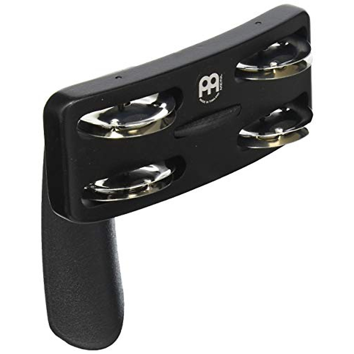 Meinl Percussion Heel Tambourine with Shoehorn Design, Stainless Steel Jingles-NOT Made in China-Hardwood, Accessory for Cajon Gigs, 2-Year Warranty (HTA)