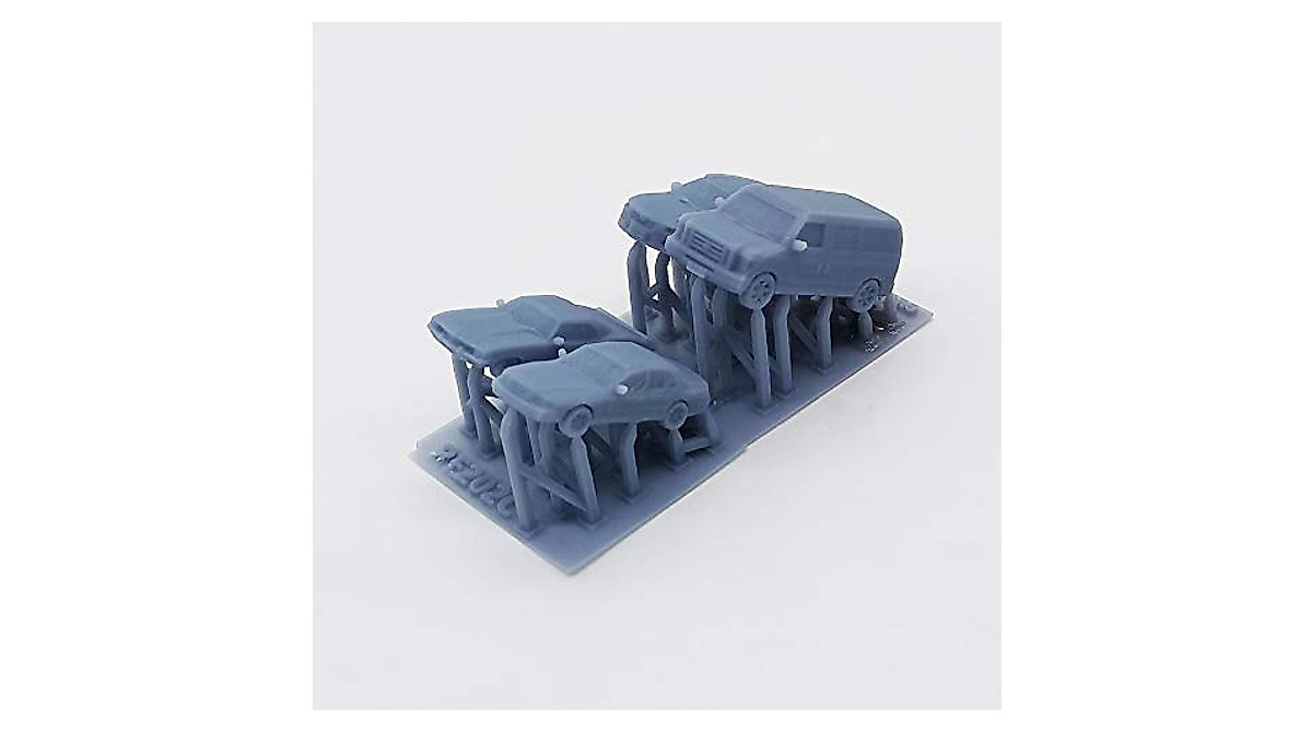 Outland Models N Scale Car Set - Muscle Sedan & SUV