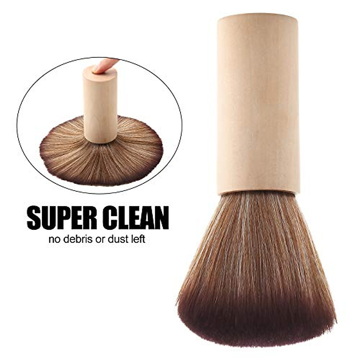 Vinyl Record Cleaner Brush Turntable Vinyl Record LP Cleaning Anti-Static Brush Cleaner for LP CD Vinyl Records