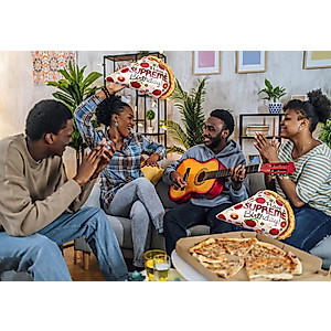 2pcs Pizza Aluminum Balloons for Birthday Babyshower Party Decoration