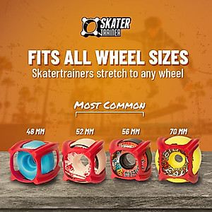 Skater Trainers get Skateboard Tricks - Coolest Stocking Stuffers for Teens Boys Gift Ideas Ages 14 and up 12-14-16 11 10 2024 Gamer Cool Wheels Tech Deck Tool Ramp Boy Teenage (4 Blk)