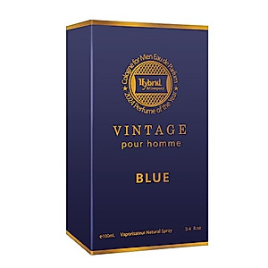 Hybrid & Company Vintage Blue Men’s Classic Scent Perfume Eau De Toilette Spray 100 ML