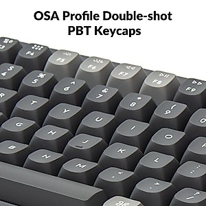 Keychron Q5 96% Layout Wired Custom Mechanical Keyboard, Hot-Swappable Gateron G Pro Red Switch, QMK/VIA Programmable Macro, Full Aluminum, RGB Backlight, Double Gasket for Linux Mac Windows - Grey