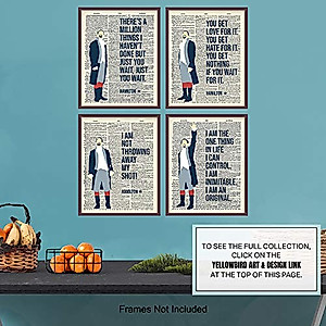 Lin-Manuel Miranda Merch - Alexander Hamilton Musical Merchandise - Motivational Wall Art - Patriotic Gifts - Inspirational Quotes Wall Decor - Office Wall Decor Posters - Broadway Gifts