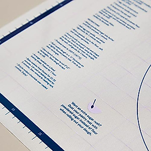 GIR: Get It Right Premium Silicone Pastry Mat- Heat Ristant Non Slip Baking Mat, Perfect For Crust, Dough, Fondant, and More - 26" x 18"