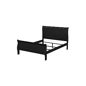 ACME Louis Philippe Queen Bed - 23730Q - Black