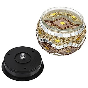 OSALADI Delicate Lamps Globe Garden, Ball Light, Decorative Solar for Coffee Outdoor/ Tabletop Home Graceful Table Good Ornament Lawn Light Mood Lights Powered Night Style