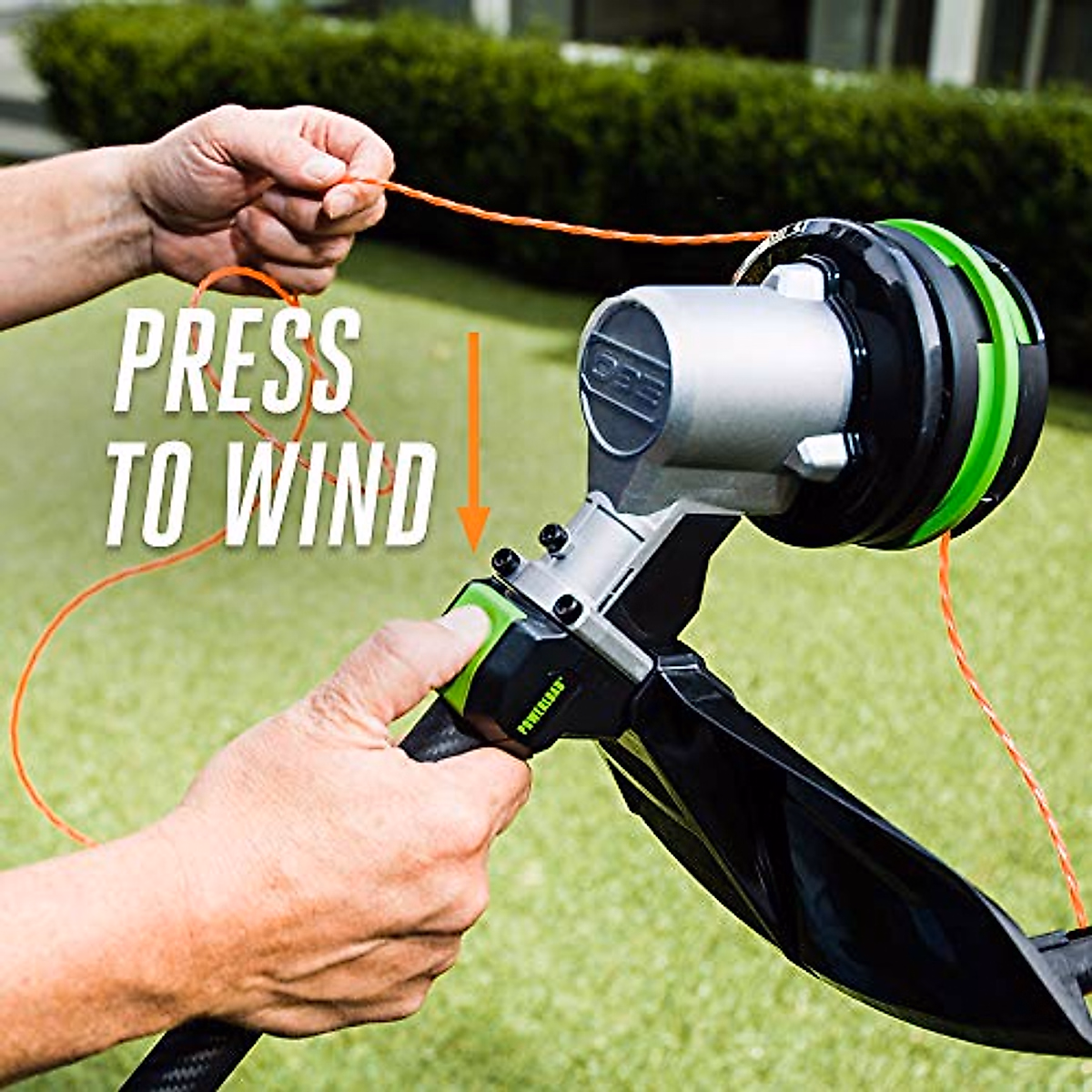 EGO Power+ ST1520 15-Inch 56-Volt Cordless String Trimmer with POWERLOAD and Carbon Fiber Straight Shaft - Battery and Charger Not Included, Black