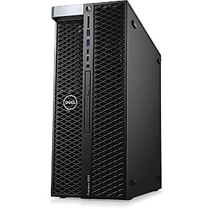 Dell Precision T5820 Workstation Desktop | Core i7-9800X - 1TB HDD Hard Drive - 32GB RAM - 2 x Nvidia Quadro P2000 in SLI | 8 cores @ 4.4 GHz - 10GB GDDR5 Win 10 Pro Black (Renewed)