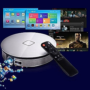 Feilx Mini Projector 2022 Upgraded Portable Video-Projector,Portable DLP Mini Projector 1280x720P WiFi HDMI Compatible Support 1080P 4K Home Theater Projector