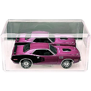 Pioneer Plastics 094CD Clear Plastic Display Case for 1:24 Scale Cars (Mirrored), 9" W x 4.125" D x 4.375" H (Mailer Box)