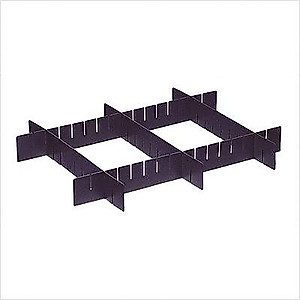 Conductive Dividable Grid Storage Container Long Dividers for DG91035CO [Set of 6]