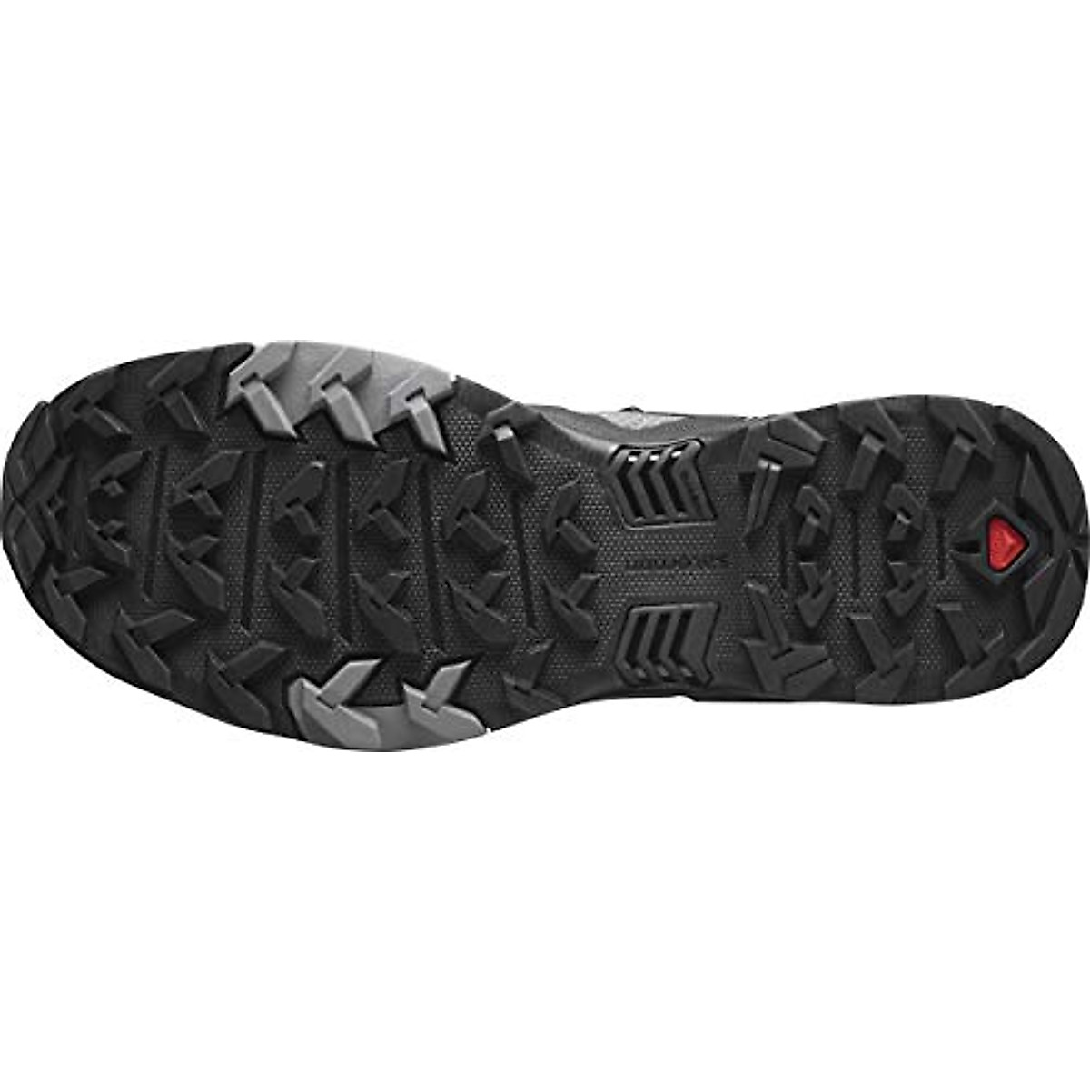 Salomon X Ultra 4 Hiking Shoes for Men, Quiet Shade/Black/Quiet Shade, 11