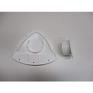 Unique White Aero Design RV ATV Cycle Truck Cargo Work Trailer Side Air Vent