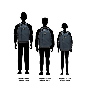 Dickies Laptop Backpack, Water Resistant College Computer Bag For School, Fits 15.6 Inch Notebook (Airforce Blue)