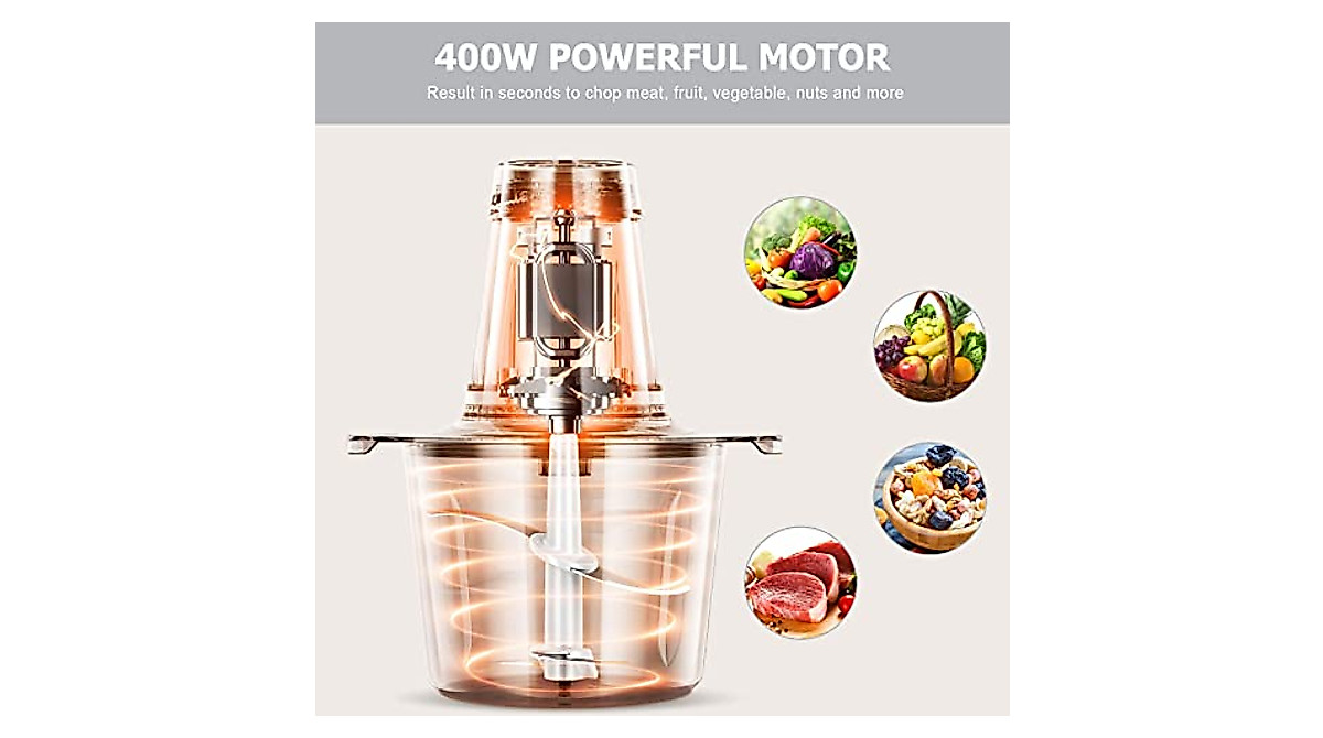 LINKChef 400W Electric Food Chopper - Fast & Versatile Kitchen Tool