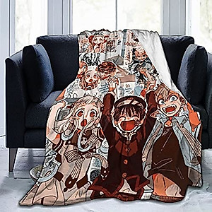 Toilet-Bound Hanako-kun Soft and Comfortable Warm Fleece Blankets Beach Blanket Picnic Blankets Throw Blankets (50"x40")