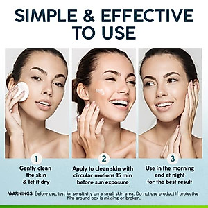 NUVADERMIS Collagen & Retinol Face Moisturizer - Night & Day Cream - Made in USA - Anti Aging & Anti Wrinkle Lotion - Sensitive Skin Safe - Daily Hydrating Skin Care for Women & Men - Pump, 1.7 oz