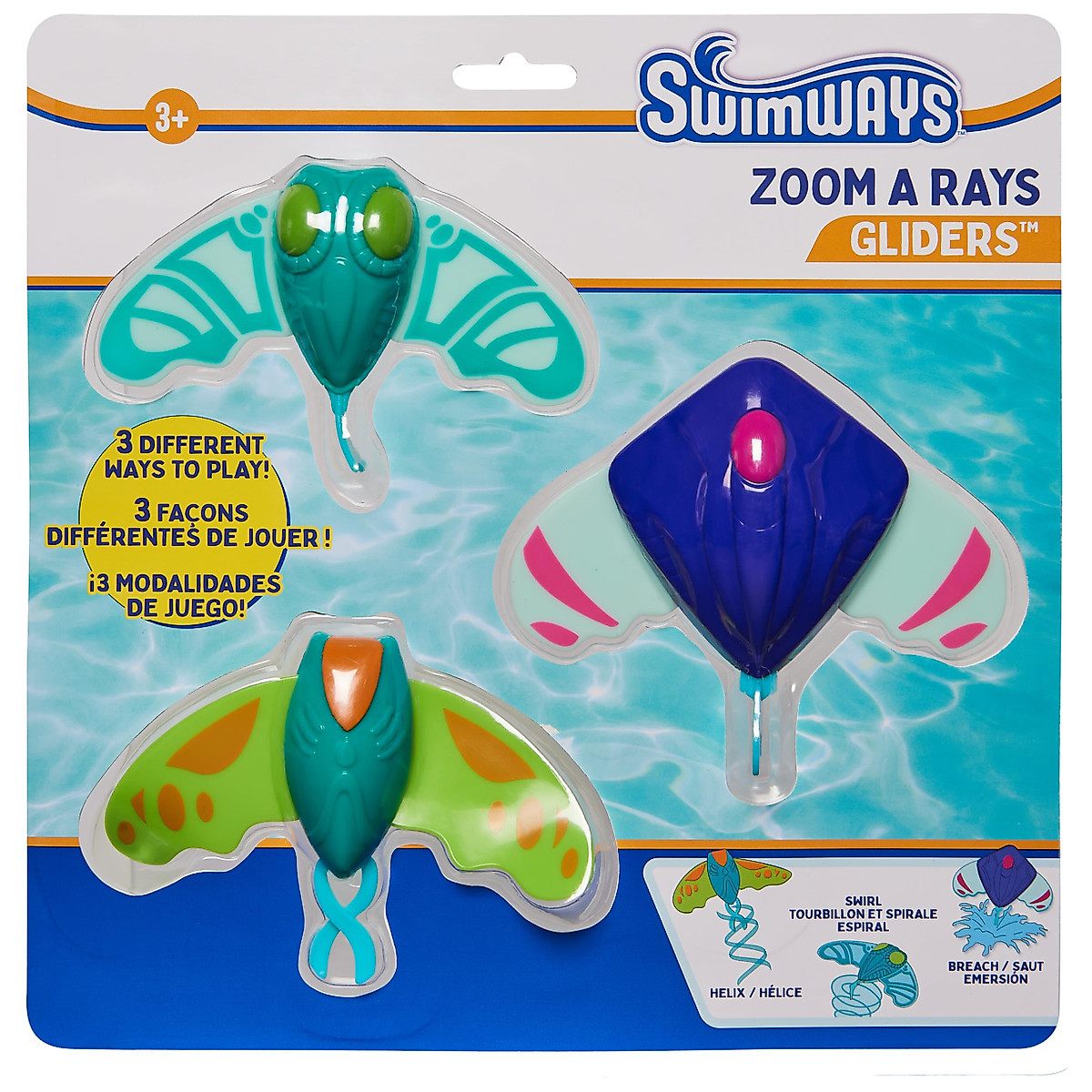 SwimWays Paw Patrol Aqua Shield Blaster, Swimming Pool Accessories & Kids Pool Toys, Paw Patrol Party Supplies & Water Toys for Kids Aged 4 & Up