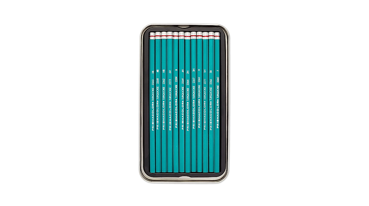 Prismacolor Turquoise Graphite Pencils - 12 Pack