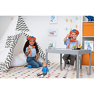 Blippi Dress Up Roleplay Set with Bow Tie, Suspenders, Hats, Glasses - For Toddlers