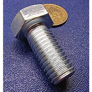 Class 8.8 Zinc Steel Bolts FT M14 x 2 mm x 30 mm Long 10 pcs