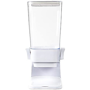 ANRANJU Cereal Dispenser Countertop,Large Cereal Containers Storage Dispenser Dry Food Dispenser Countertop Rice Candy Dispenser Machine Cereal Organizer for Trail Mix, Granola,Nuts,Beans(5500ml)
