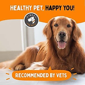 100% Pure Omega 3 Fish Oil Soft Gels for Dogs - Organic Skin, Coat & Joint Supplement - Boost Joint Health, Anti-Shedding & Itch Relief - Ideal for Medium to Large Dogs