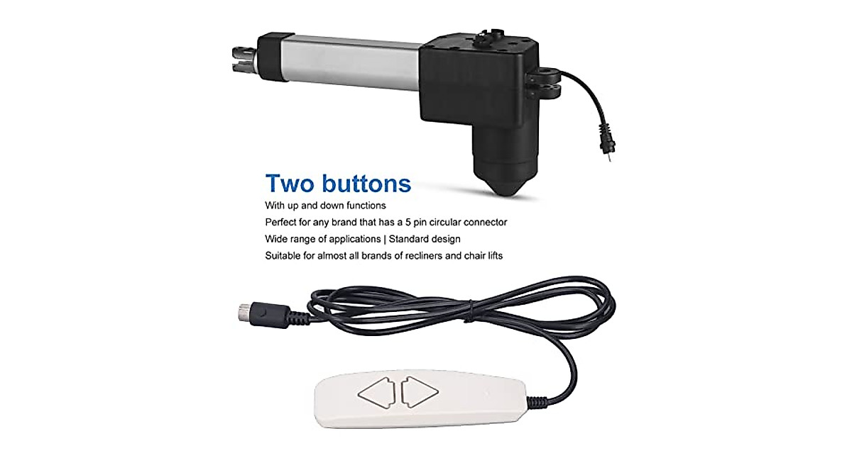 Universal Lift Chairs Remote, Lift Chairs Power Recliners 2 Push Button ...