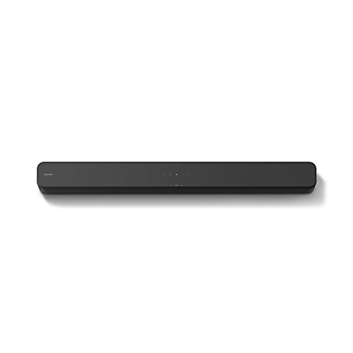 Sony S100F 2.0ch Soundbar with Bass Reflex Speaker, Integrated Tweeter and Bluetooth, (HTS100F), easy setup, compact, home office use with clear sound black