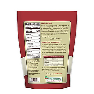 Bob's Red Mill Resealable Gluten Free All Purpose Baking Flour, 22 Ounce (Pack of 4)