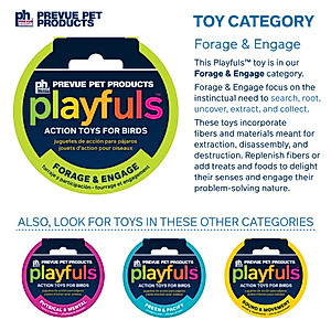 Prevue Pet Products Sink 'n Seek - Playfuls Forage & Engage Bird Toy 60250