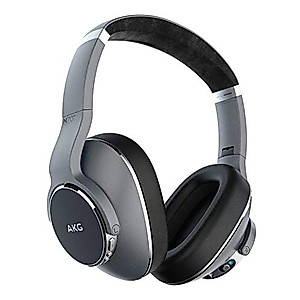 Samsung AKG N700NC Over-Ear Foldable Wireless Bluetooth Headphones, Active Noise Cancelling Headphones - Silver (US Version)