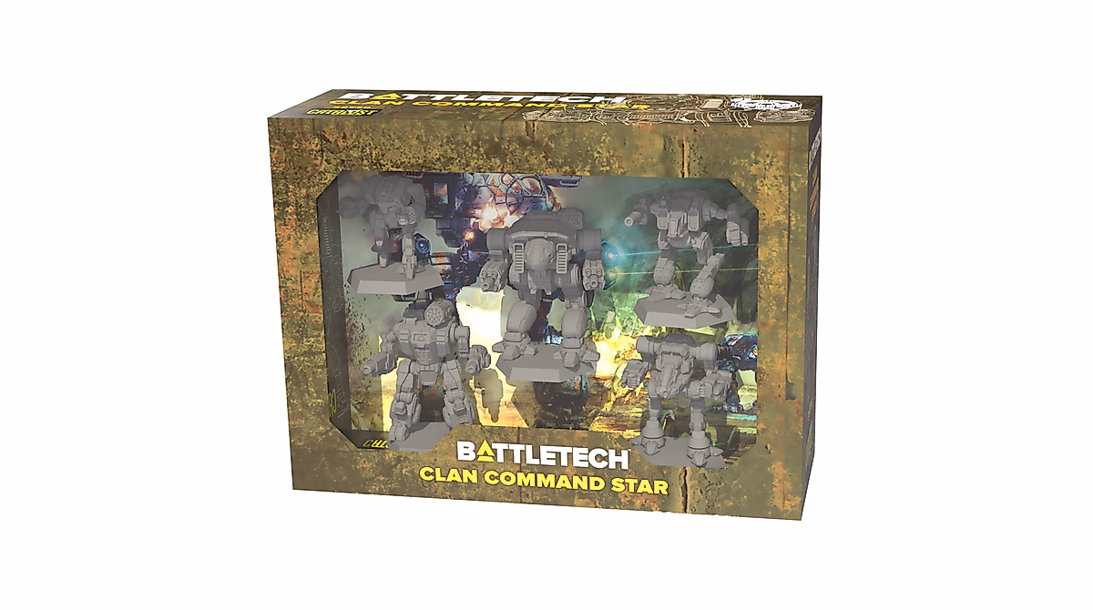 Battletech Clan Command Star Force Pack - Ready to Play