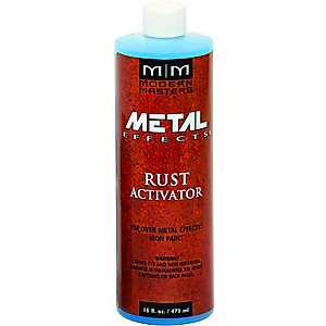 16 oz Modern Masters PA904 Metal Effects Rust Activator