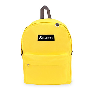 Everest Classic Backpack, Lemon, One Size