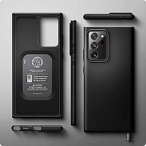 Spigen Thin Fit Designed for Samsung Galaxy Note 20 Ultra 5G Case (2020) - Black