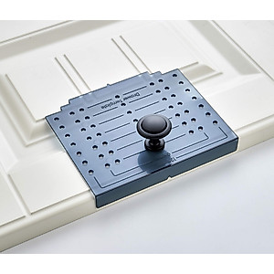 Ravinte Cabinet Door & Drawer Hardware Installation Template Kit Include Drill Bit Mounting Template for Cabinet Knob, Cabinet Pulls