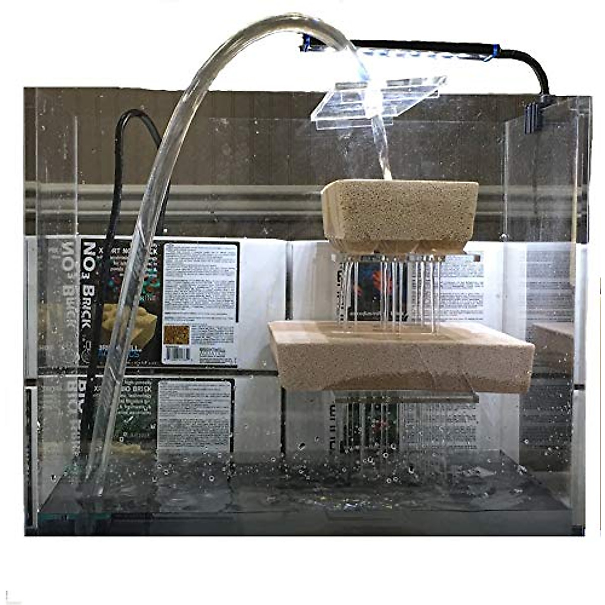 Brightwell Aquatics Xport BIO Dimpled Brick - Ultra-Porous Biological Brick Media for Marine and Freshwater Aquarium (XPBRICBIO)