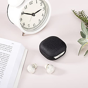 Cover Case for Samsung Galaxy Buds 2 Case，Galaxy Buds Pro Case Galaxy Buds Live Case,Genuine Leather case Complete Protection Against Scratches, Bumps, Anti-Shock and Anti-Slip
