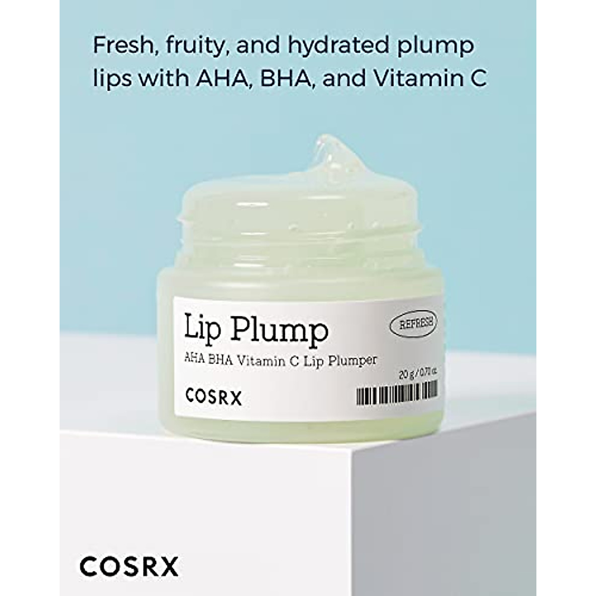 COSRX Lip Care Balm for Dry Chapped Lips, Enriched with Shea Butter, Sleeping Mask, Korean Skincare, Animal Testing-Free, Artificial Fragrance-Free, Parabens-Free (Lip Plumper)