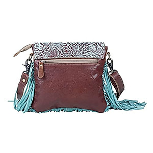 Myra Bag Conglomerate Leather & Hairon Bag S-4680