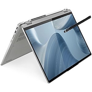 Lenovo Flex 5 2-in-1 16in WUXGA 2-in-1 Touchscreen Laptop AMD Ryzen 7 Octa-core (8 Core) up to 4.3 GHz 16GB DDR4 512GB SSD WiFi + BT Backlit Keyboard HDMI W11 iSlik Pen (Flex5 - Renewed)