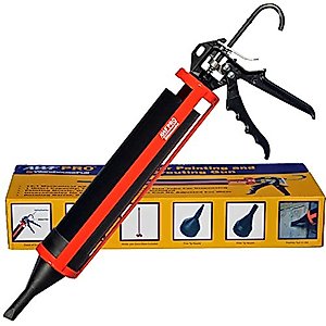 AWF PRO - Mortar Pointing Gun, 1 Quart (32 fl oz.) Capacity, 12:1 Thrust,2 Nozzles, Adjustable Pusher Plate, AWF-Pro