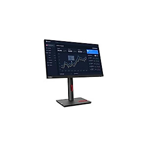 Lenovo ThinkVision T22i-30 21.5 Full HD WLED LCD Monitor - 16:9 - Raven Black