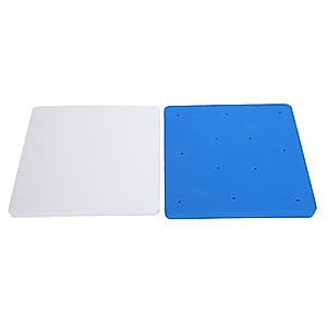 2 Pcs Fondant Foam Pad 12 Holes Silicone Sponge Mat Paste/Sugar Flower/Gum/Chocolate/Clay Modelling Tools Drying Tray for Sugarcraft, Cake Decoration, Handmade, DIY