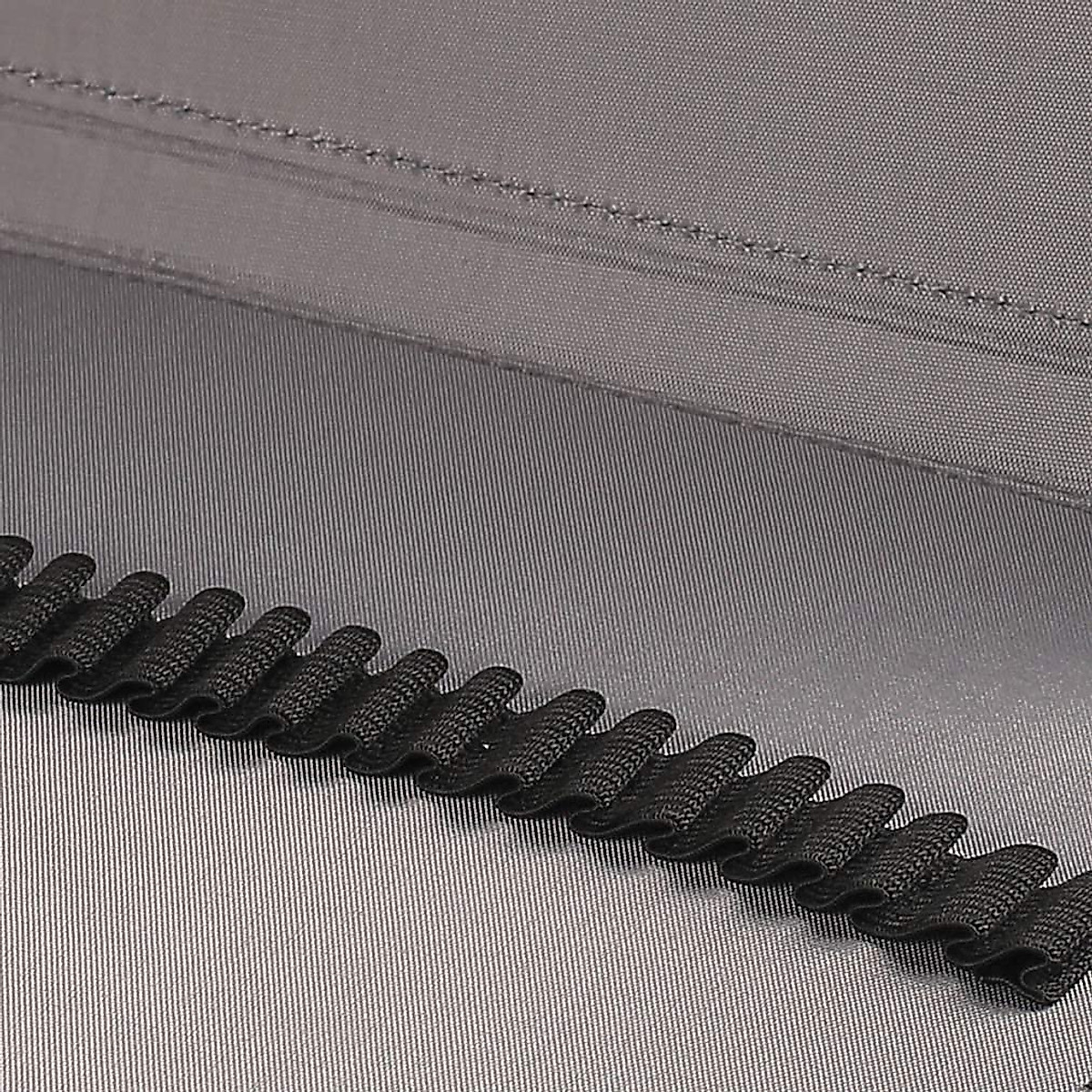 Shulaner 120 Slots Colored Pencil Case with Zipper Closure Large Capacity Butterflies and Bicycles Pattern Pencils Bag 840D Nylon Waterproof Fabric Pen Organizer Storage Holder for Artist