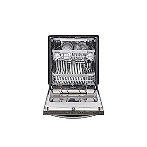 LG LDT7808BD 42dB Black Stainless Top Control Dishwasher