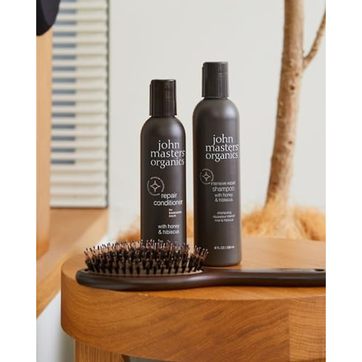 John Masters Organics - Repair Conditioner for Damaged Hair with Honey & Hibiscus - 6 oz